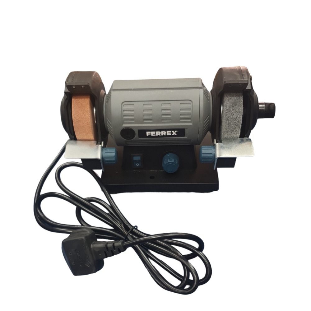 Pre-owned ferrex mini bench grinder - Own4Less